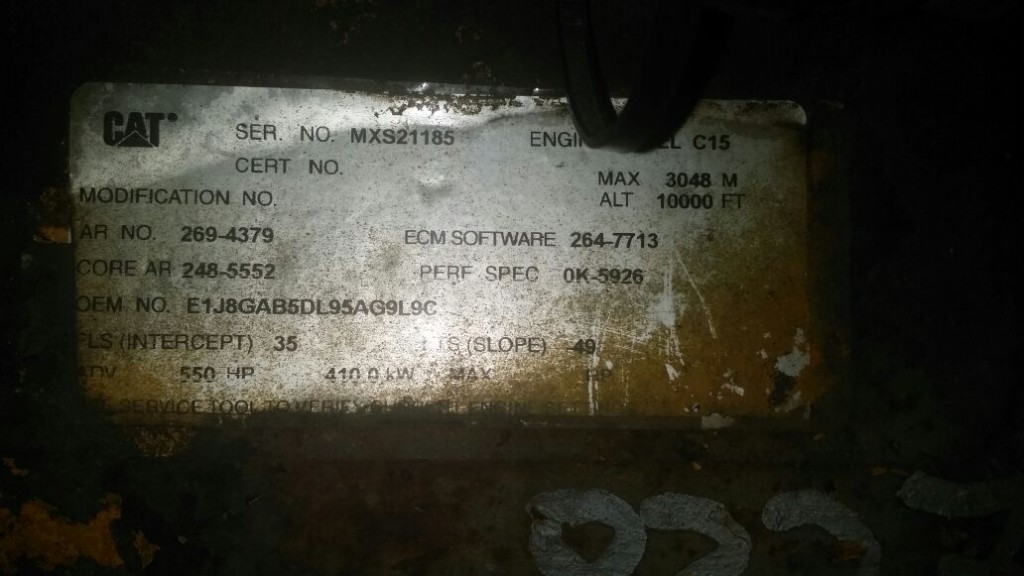 Caterpillar C15 Truck Spec Super 550hp - 4 - Gulf Industrial Engines